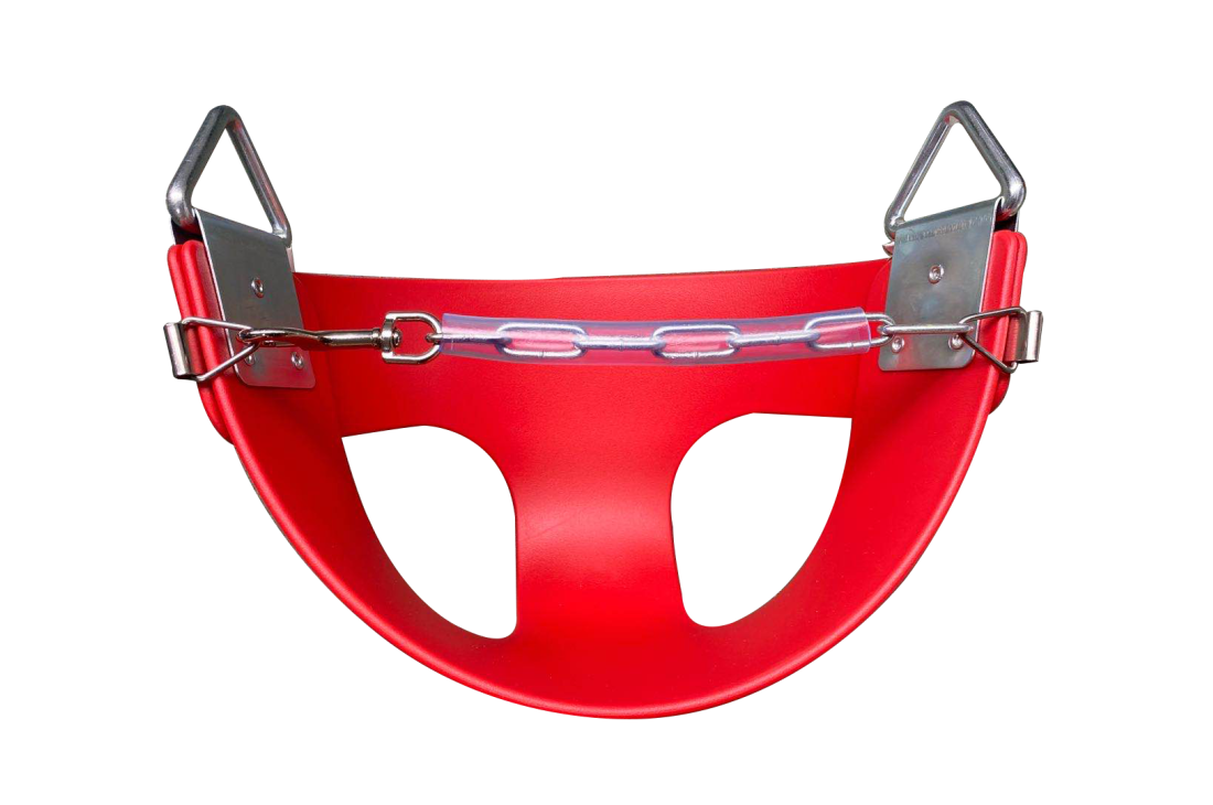 Half Bucket Toddler Swing Seat with Adjustable Ropes - Red – Prestige ...
